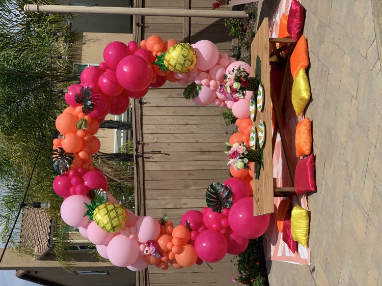 7ft Balloon Arch - Aliana's Party Rentals Encinitas CA